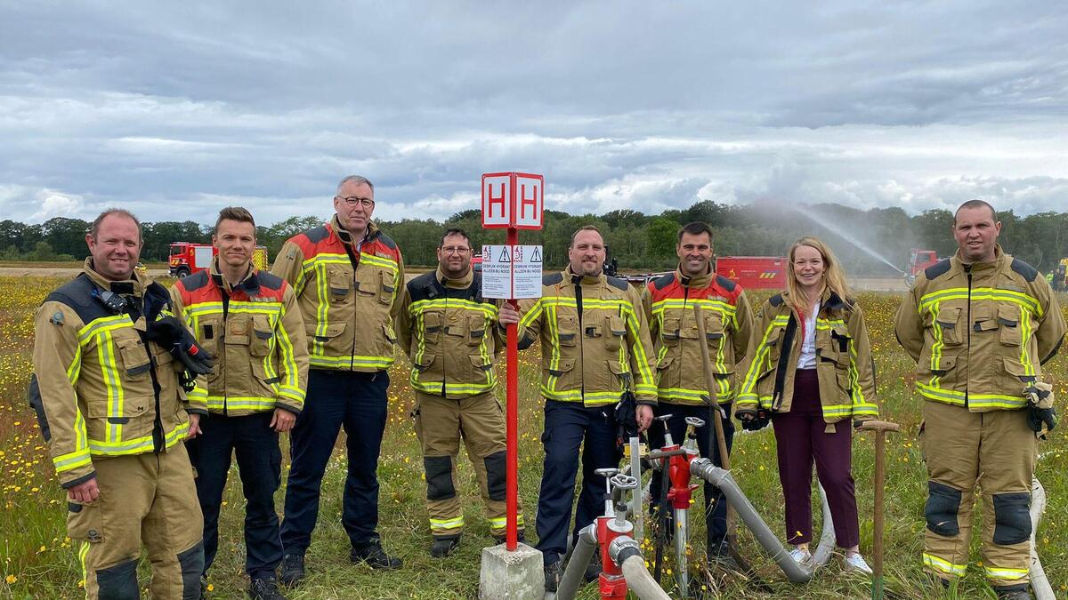 Nu risico op natuurbranden toeneemt: op vliegveld mag brandweer met Pidpa-water blussen | GVA